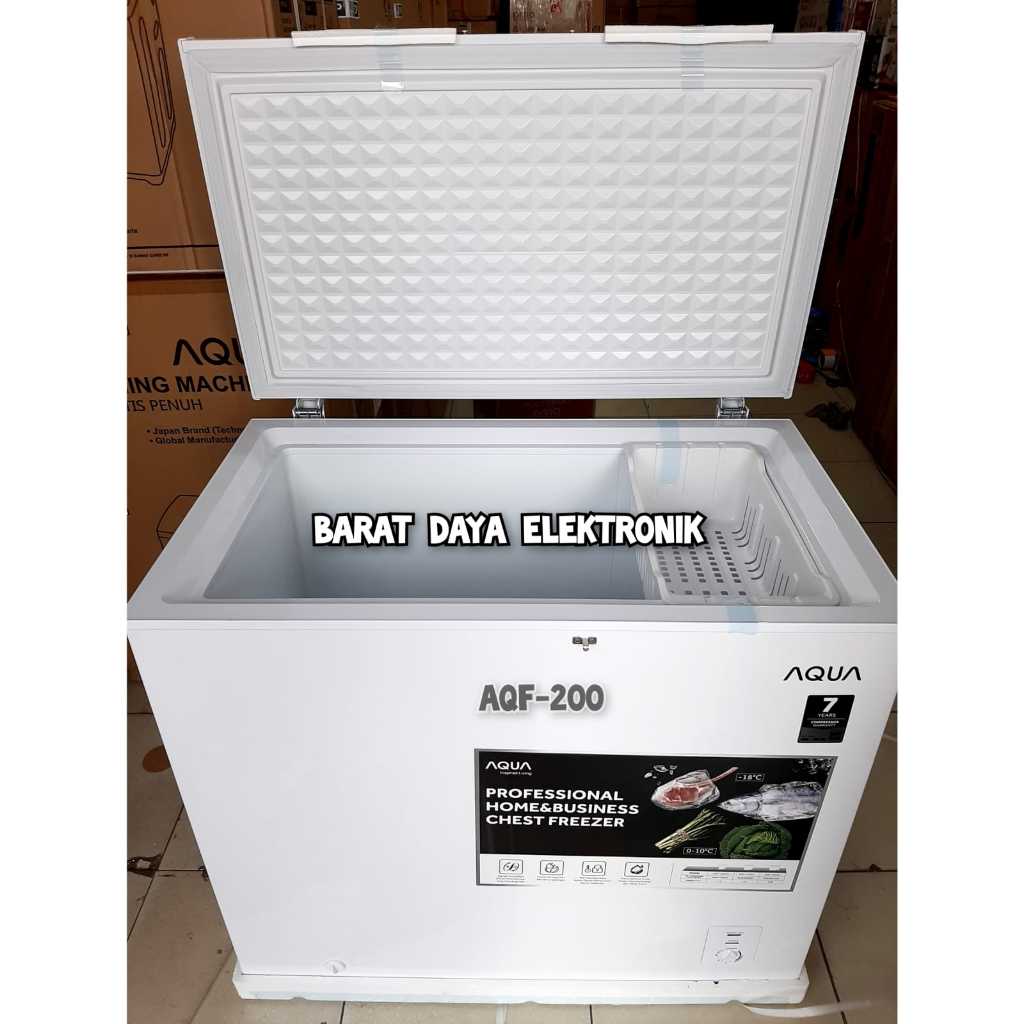 Jual Freezer Aqua AQF 210 GC Freezer Box Freezer Daging Kapasitas 200 ...