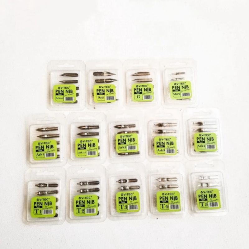 Jual VTEC PEN NIB FOR MANGA DRAWING CALLIGRAPHY UJUNG MATA PULPEN ...