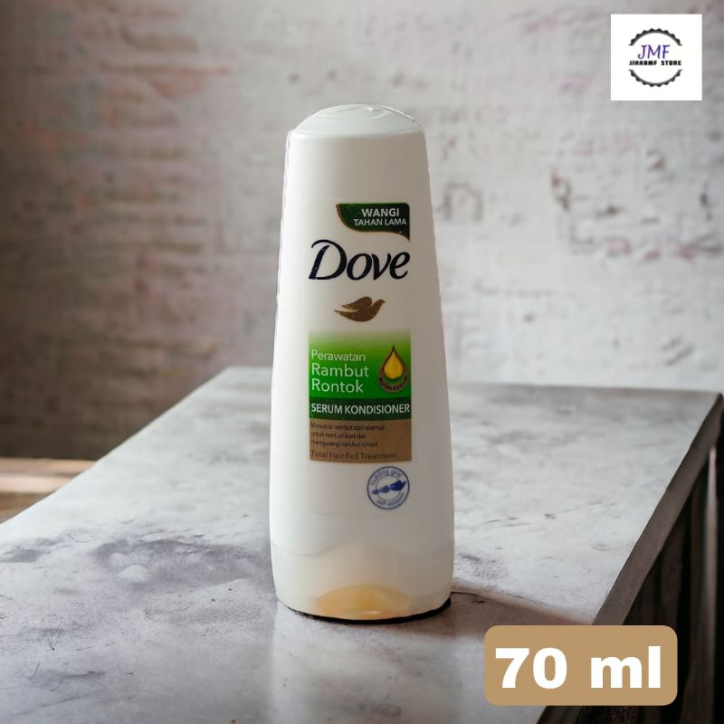 Jual DOVE Perawatan Rambut Rontok Serum Kondisioner 70ml | Kemasan ...