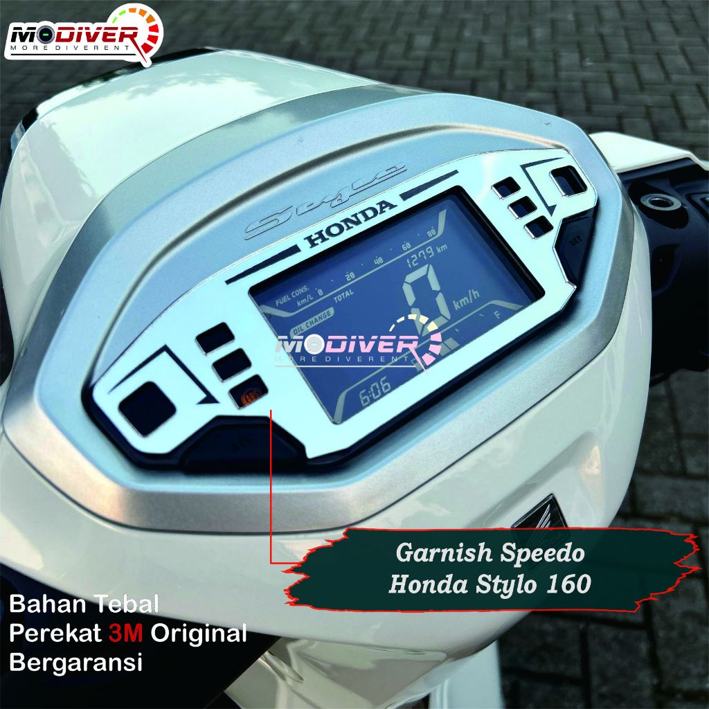 Jual HONDA STYLO 160 - Aksesoris Garnish Cover Speedometer | Shopee ...