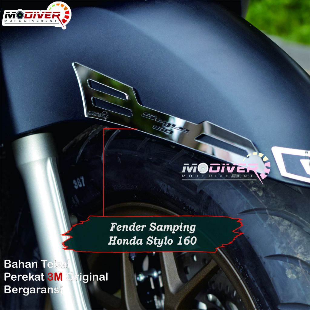 Jual HONDA STYLO 160 - Aksesoris Garnish Variasi Fender Samping ...