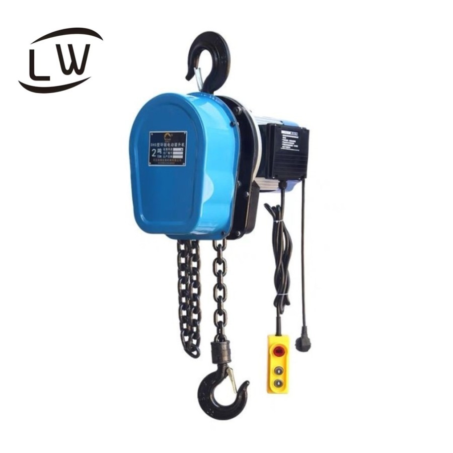 Jual ELECTRIC CHAIN HOIST / CHAIN BLOCK ELEKTRIK 3TON 12 METER 1 PHASE ...