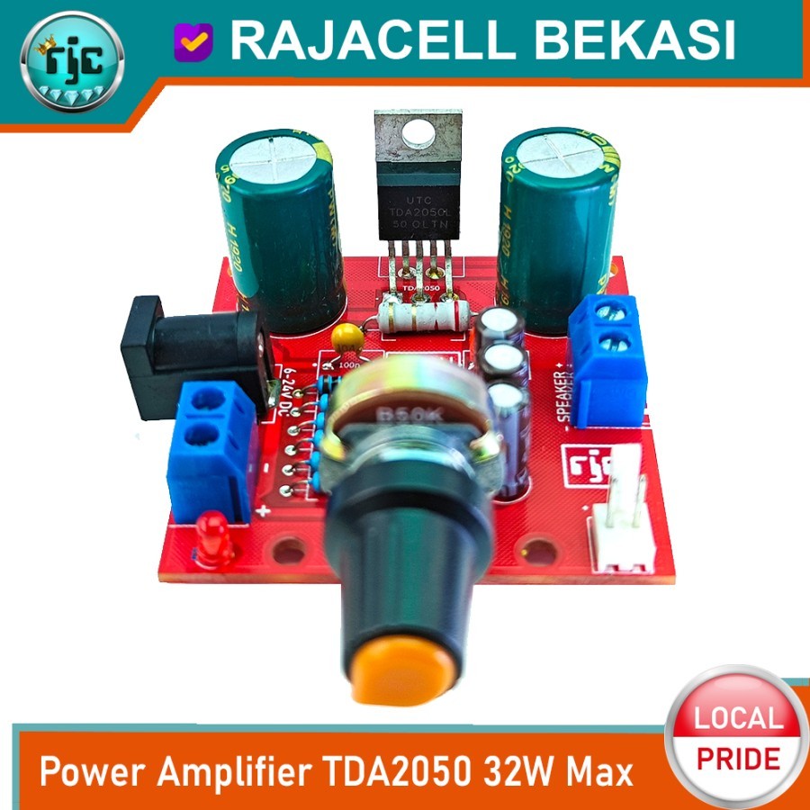 Jual Amplifier TDA2050 32W Max Audio Sound Power Amplifier Mono Hi-Fi ...
