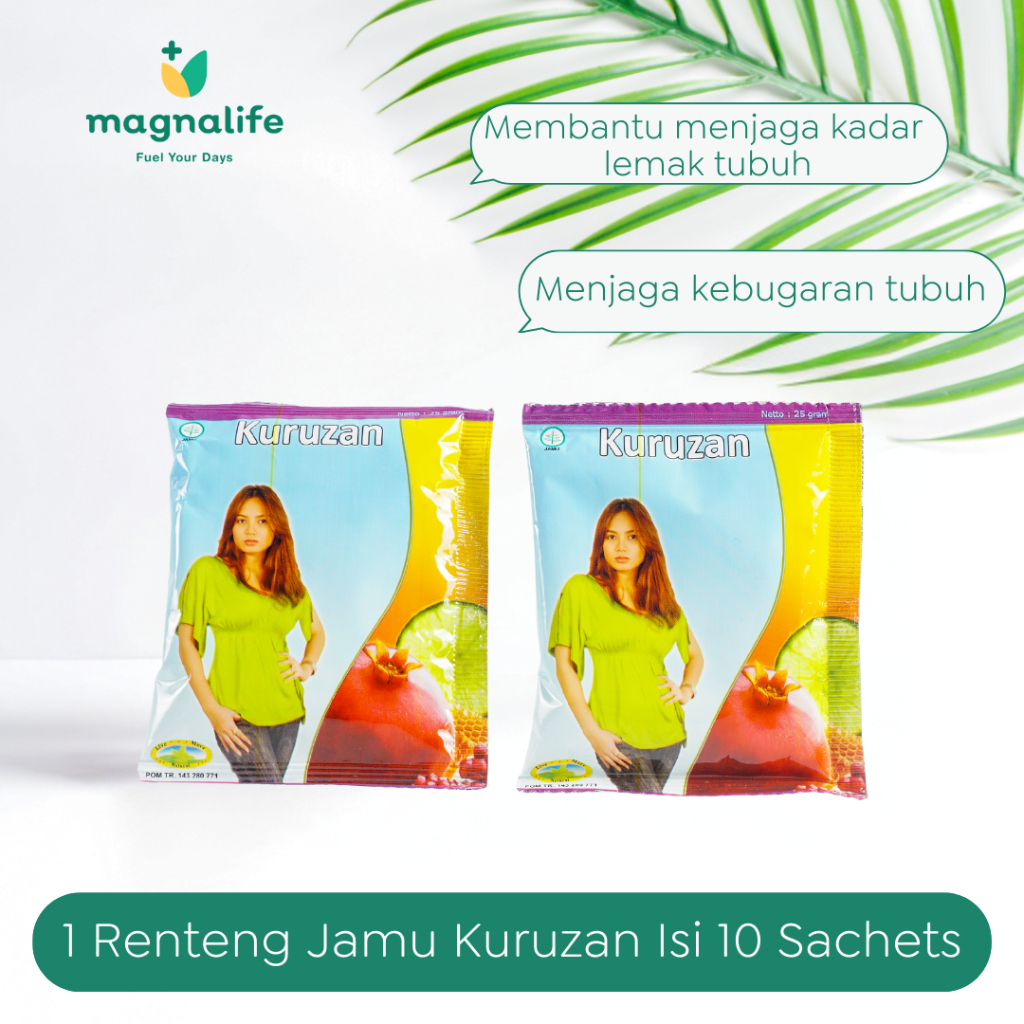 Jual Magnalife - Kuruzan Jamu Pelangsing Alami Ekstrak Kulit Delima ...