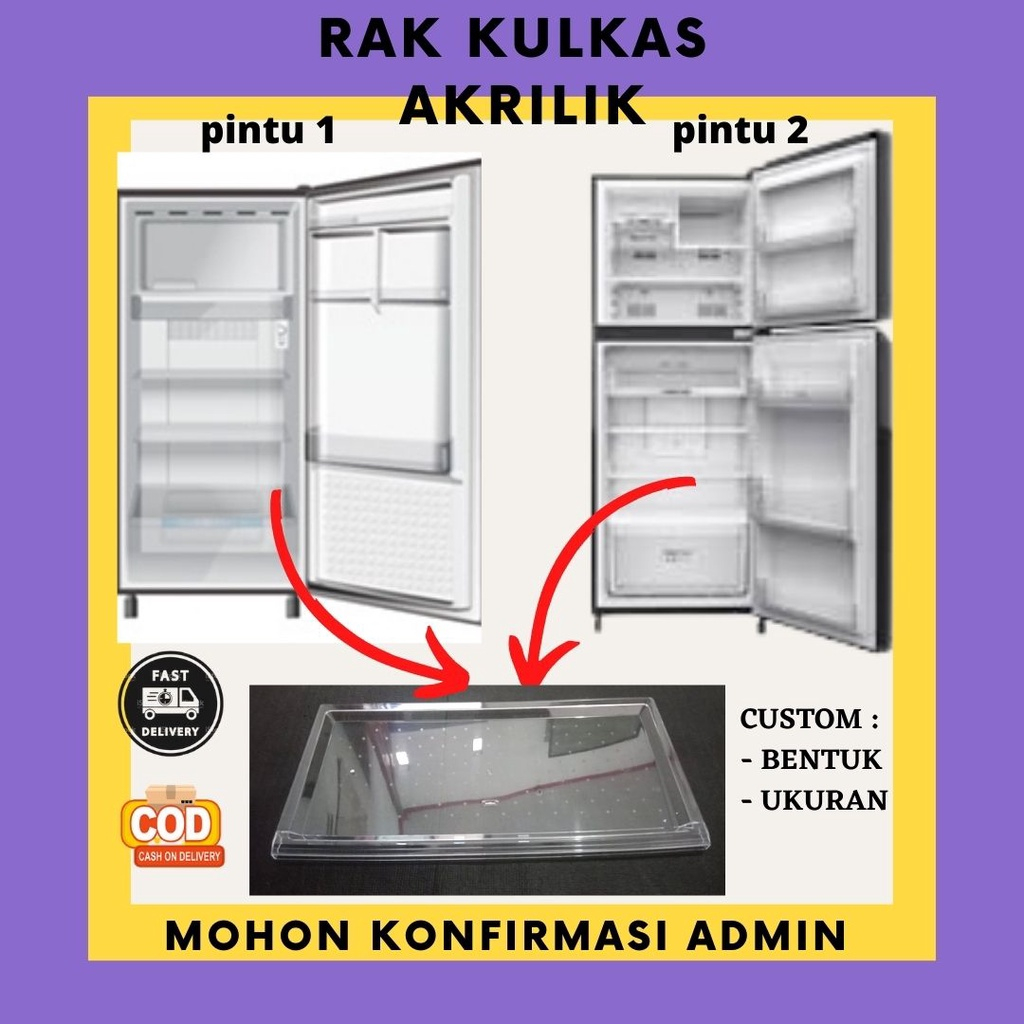 Jual Rak Kulkas Panasonic 1 Pintu (tanto) & 2 Pintu | Shopee Indonesia