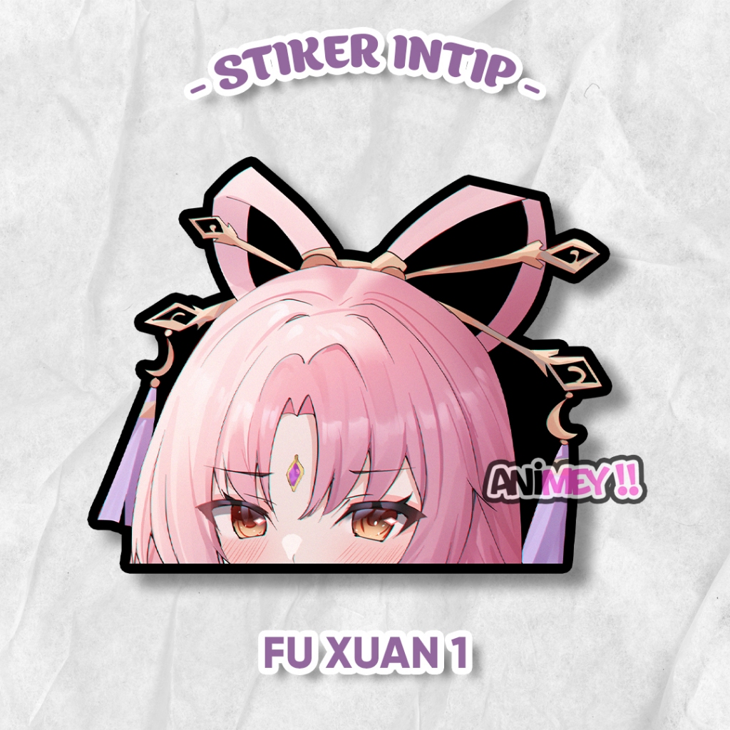 Jual Stiker Intip Fu Xuan Honkai Star Rail / Sticker Anime Waterproof ...
