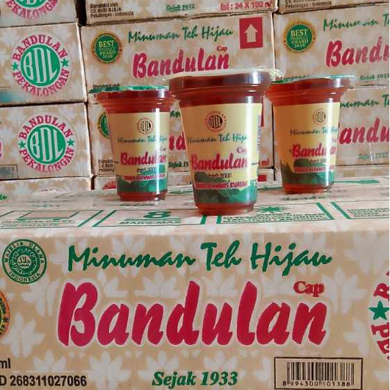 Jual Teh Hijau Bandulan Cup 1 Dus 160 mm | Shopee Indonesia