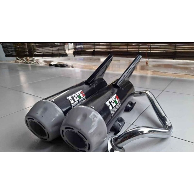 Jual KNALPOT STANDART RACING MATIC suzuki skywave,skydrive,spinn,hayate ...