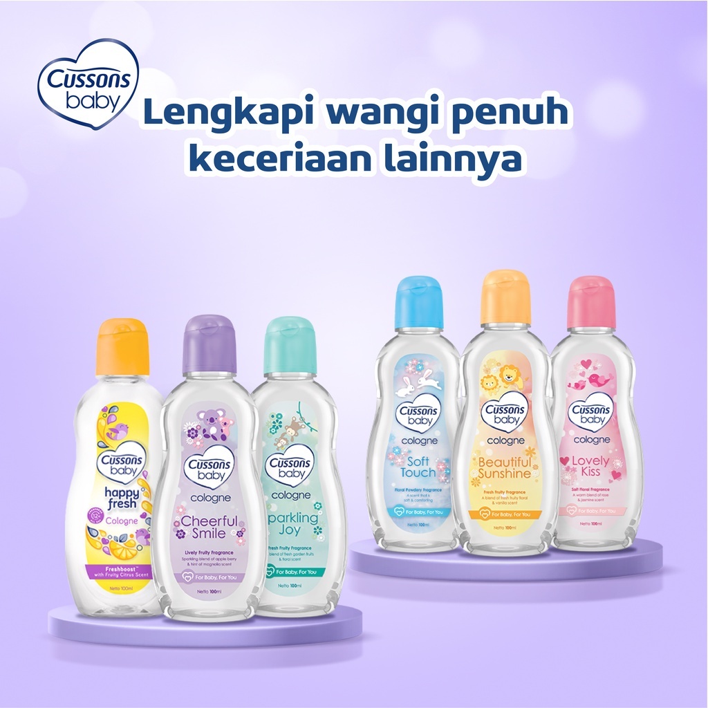 Jual Cussons Baby Cologne | Minyak Wangi Bayi 100ml | Shopee Indonesia