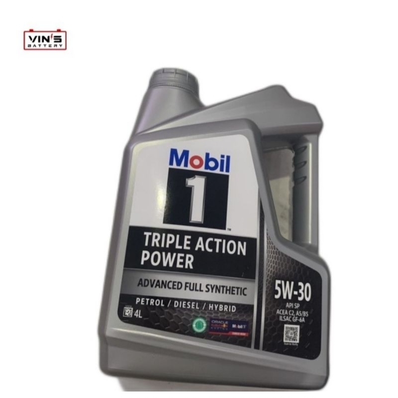 Jual Oli Mobil 1 Triple Action Power Advanced Full Synthetic 5W-30 4 ...