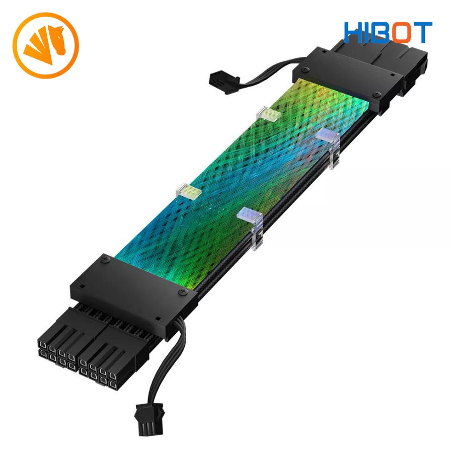 Jual PSU CPU PCIE Cable Motherboard 24Pin / 8Pin ARGB LED | Shopee ...