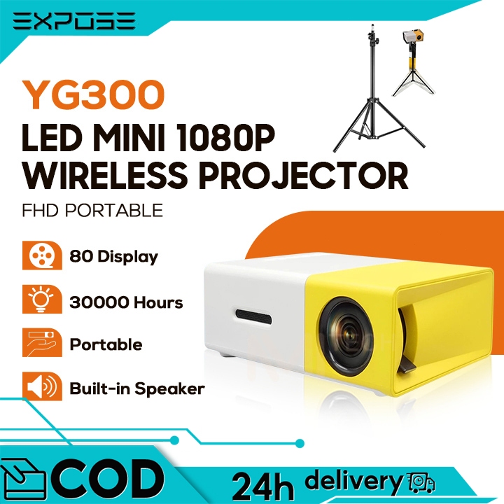 Jual Proyektor mini YG300 Projektor Portable Led Proyektor Home Theater ...