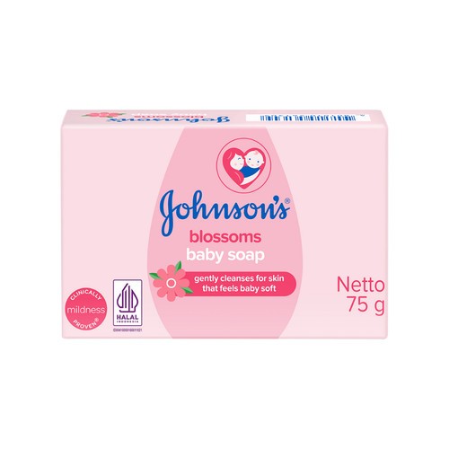 Jual johnsons baby soap 75g blossoms | Shopee Indonesia