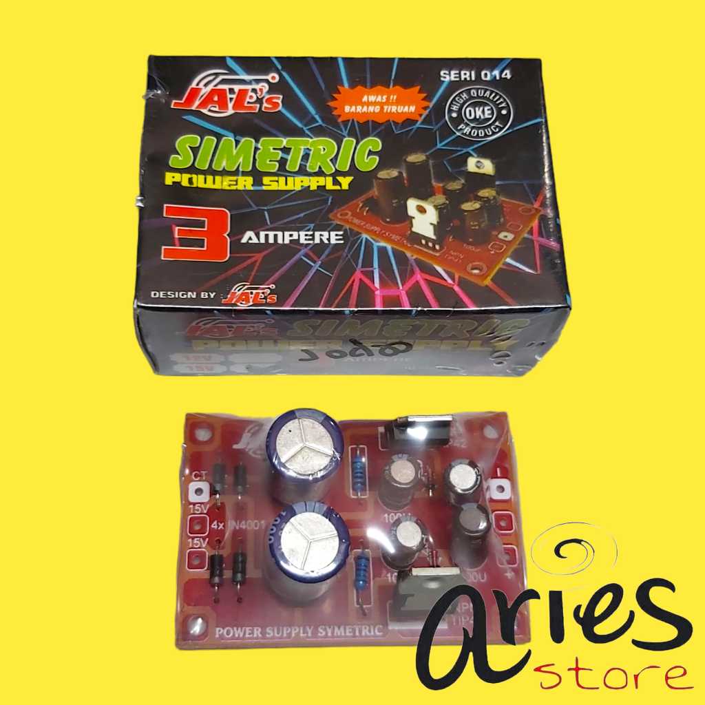 Jual KIT SIMETRIC POWER SUPPLY 3 AMPERE KIT SIMETRIS JAL 014 | Shopee ...