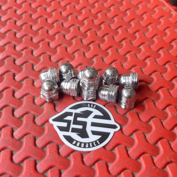 Jual mur topi m8 drat 12 custom bubut | Shopee Indonesia