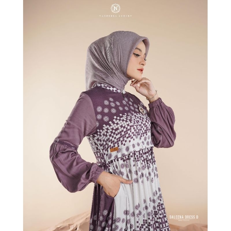Jual NEW COLECTION DRESS 2024!!! DALEENA DRESS "D" BY NADHEERA LUXURY | Shopee Indonesia