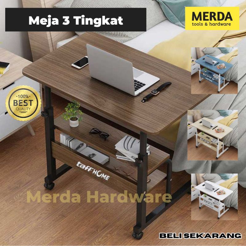 Jual Meja Laptop Portable Adjustable Height Working Desk 3 Layer ...