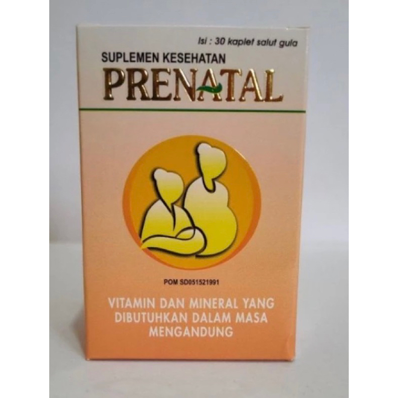 Jual PRENATAL PER BOTOL ISI 30 tablet. | Shopee Indonesia
