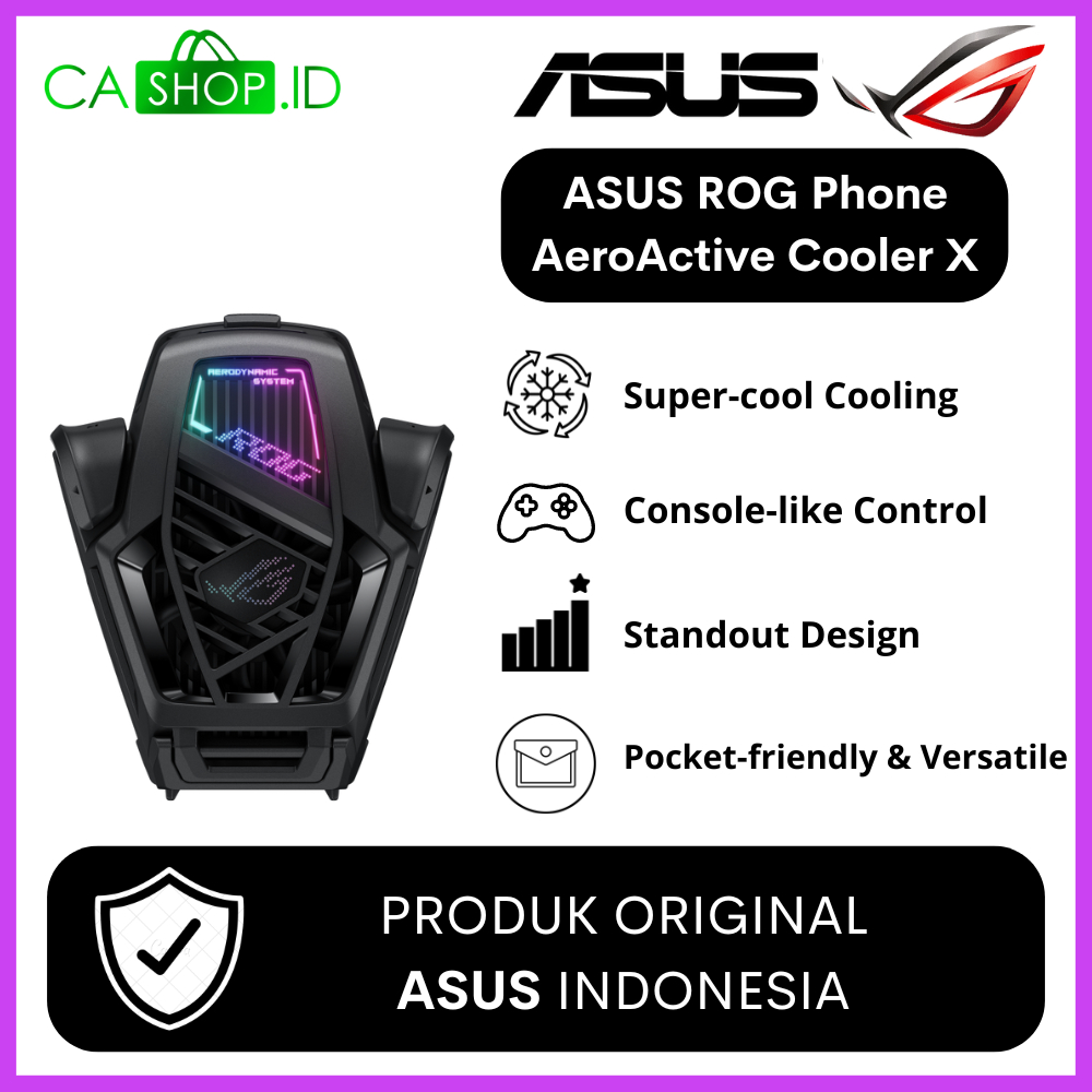 Jual Asus ROG Phone 8 / 8 Pro AeroActive Cooler X Pendingin Aero Case ...