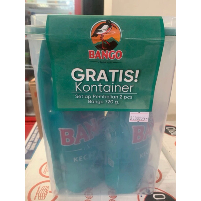 Jual Kecap Bango 720gr x 2 Free Container | Shopee Indonesia