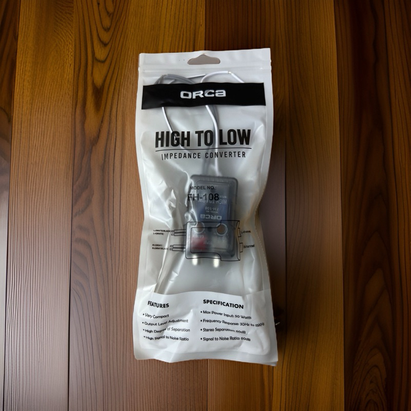 Jual Adaptor HIGH TO LOW ANTI STORING KLATRONIK ORCA FH-108 - Audio ...