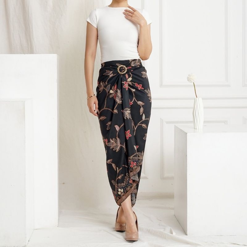 Jual Rok Lilit Batik Modern | Rok Lilit Batik Warna Pastel | Rok ...