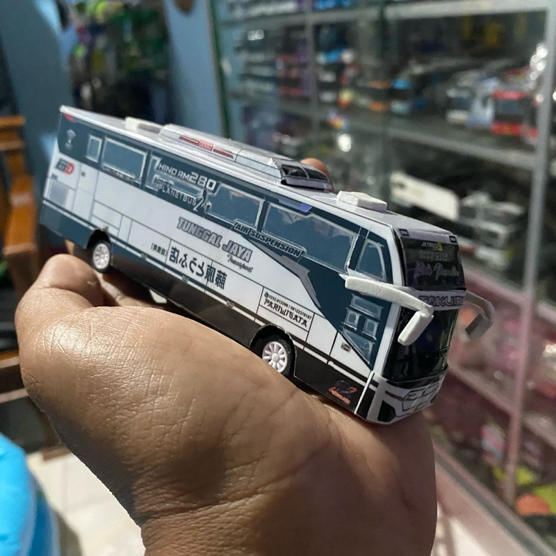 Jual Miniatur Bis Kids Panda Jetbus 5 mini | Shopee Indonesia