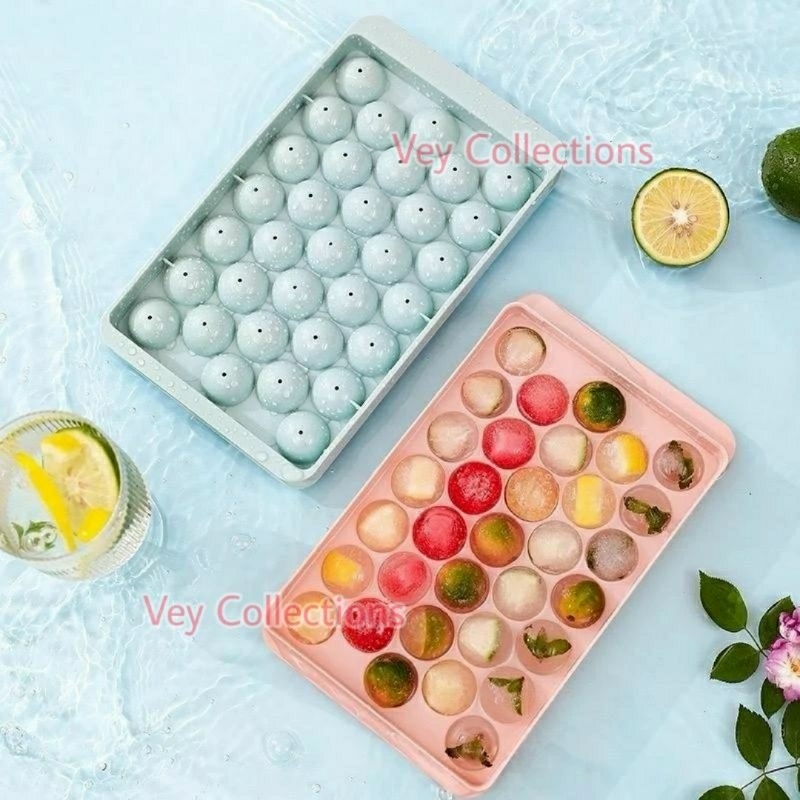 Jual • BISA COD • Cetakan Jelly Ball 33 Lubang Viral Bahan Plastik ...