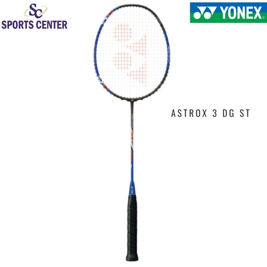 Jual New Raket Badminton Yonex Astrox 3 DG ST Black Blue | Shopee Indonesia