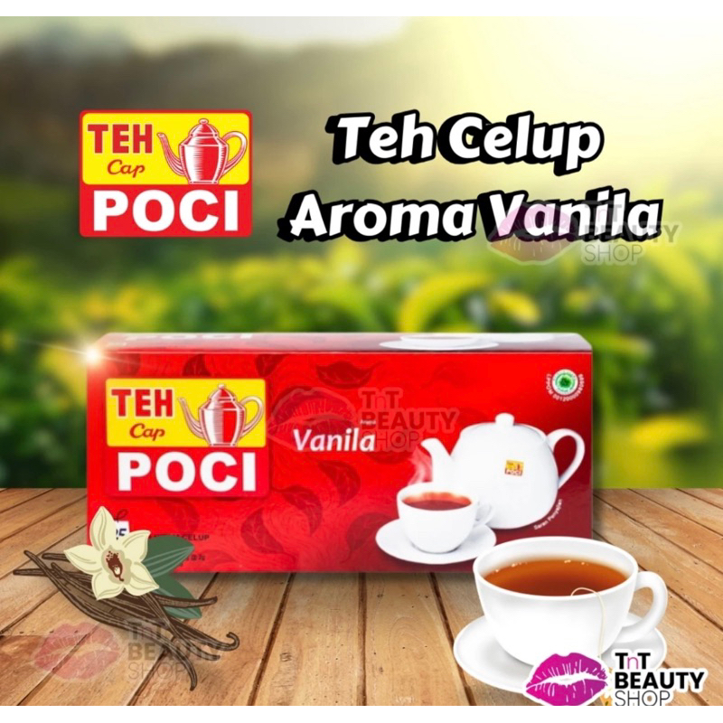 Jual Teh Celup Cap Poci Aroma Vanilla 25 Bags - Teh Poci - Tea Bag ...