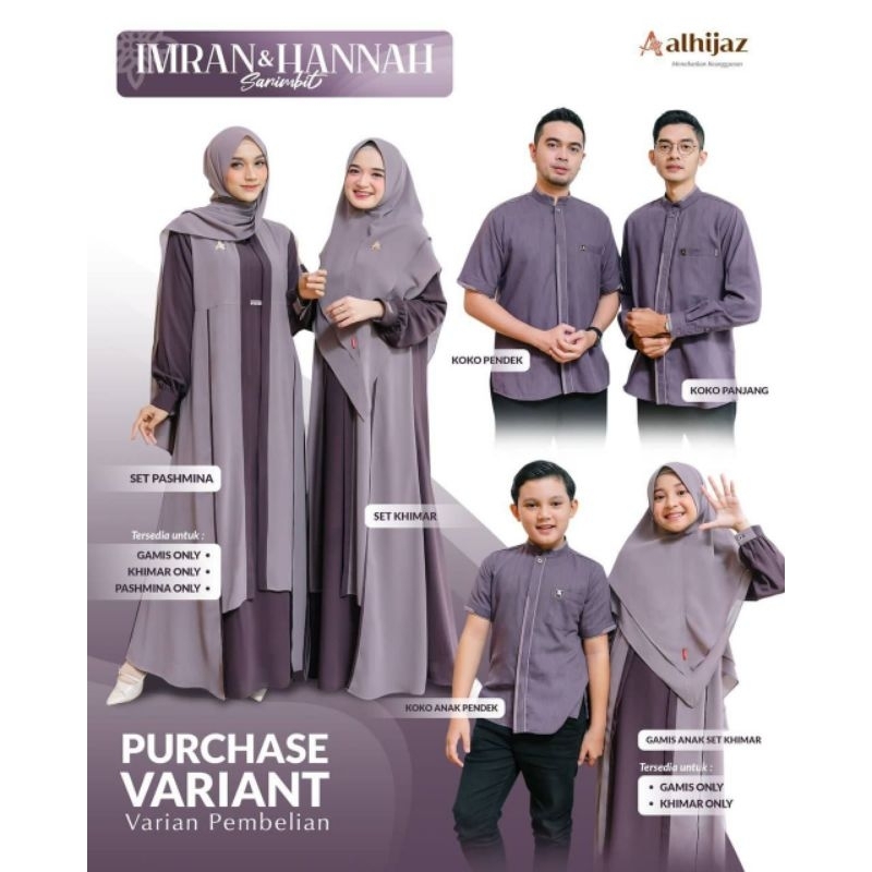 Jual Imran Hannah by Alhijaz (Koko Dad Pendek/Panjang) | Shopee Indonesia