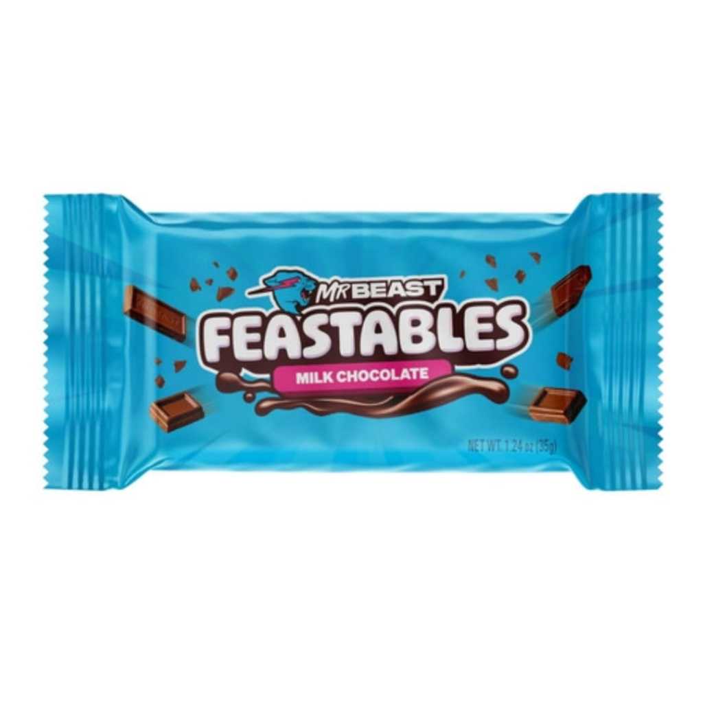Jual Mr Beast Feastables Milk Chocolate Coklato | Shopee Indonesia