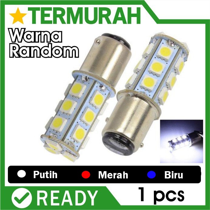 Jual Lampu LED T18 Rem Stop Bayonet Mobil Motor Kaki DC 2 18 | Shopee ...