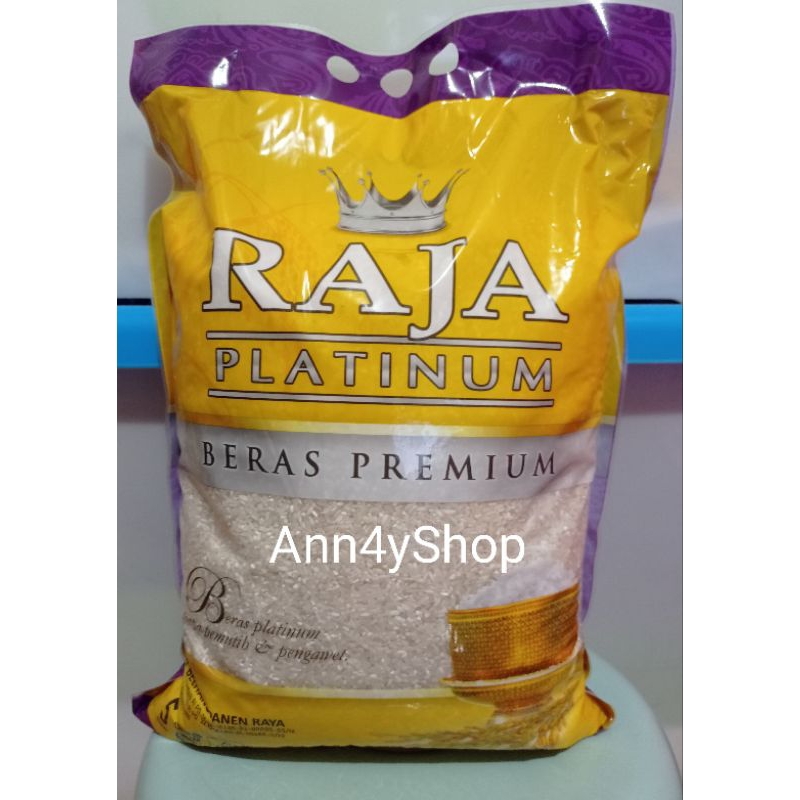 Jual Beras Raja Platinum dan Ultima 5kg | Shopee Indonesia