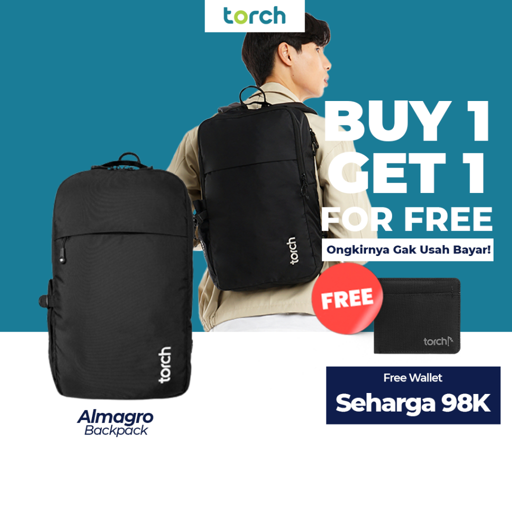 Jual TORCH Almagro Tas Totebag Ransel Punggung Sekolah Kerja Jinjing ...
