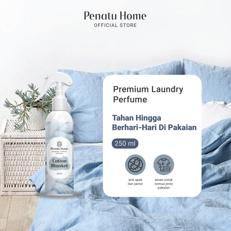 Jual Parfum Laundry Premium Penatu Home - Cotton Blanket | Shopee Indonesia