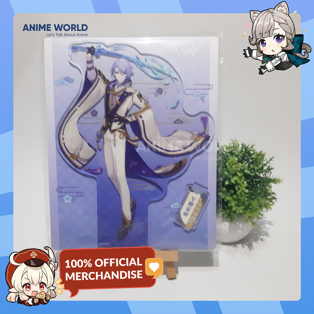 Jual Kamisato Ayato Inazuma Series Acrylic Character Stand - Stand ...