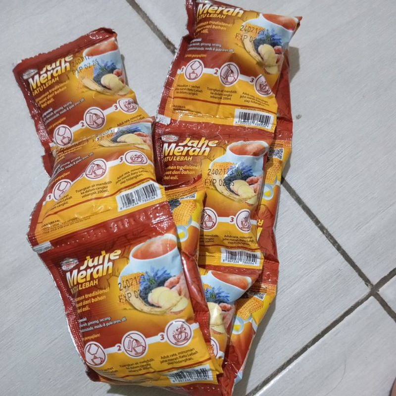 Jual JAHE MERAH ANTI VIRUS BIIDNILLAAH JAHE MERAH RATU LEBAH 10SACHET ...