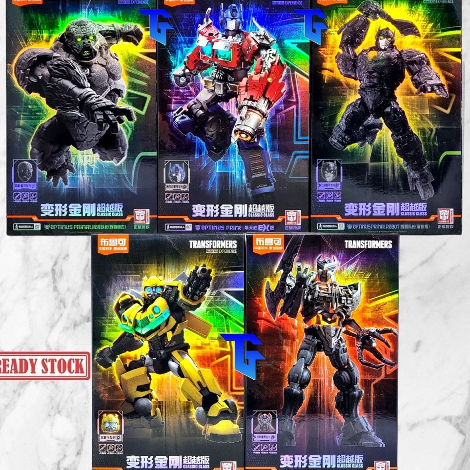 Jual FUj Buluke BLOKS Transformers ROTB Optimus Prime Bumblebee Scourge ...