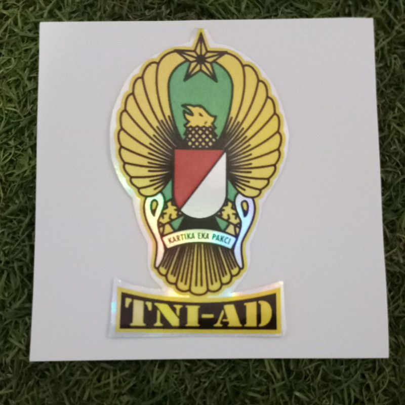 Jual STIKER TNI AD/STIKER HOLOGRAM GLOSSY/STIKER UNIK | Shopee Indonesia