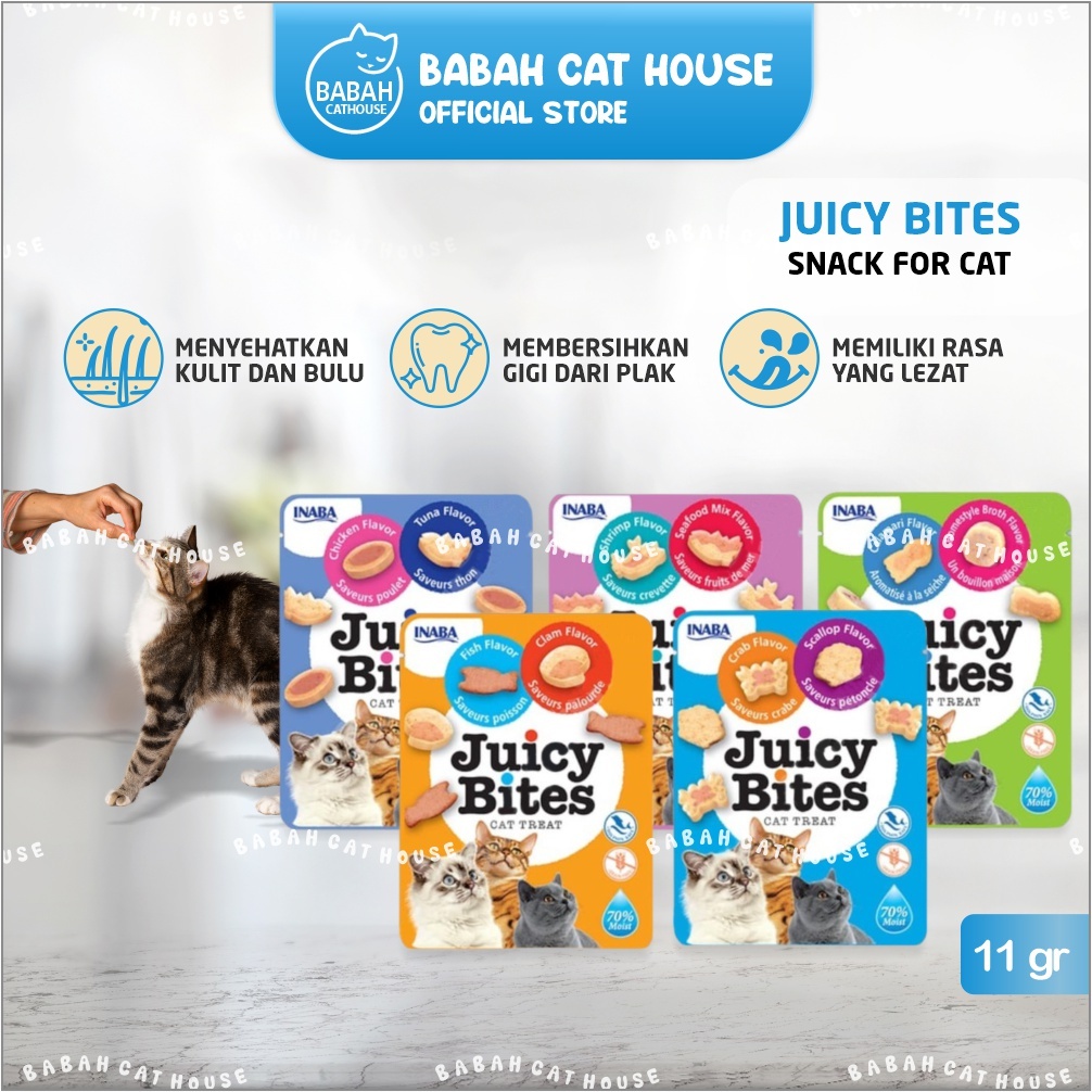 Jual JUICY BITES Snack Kucing Cemilan Kering Murah Cat Kitten Treats ...