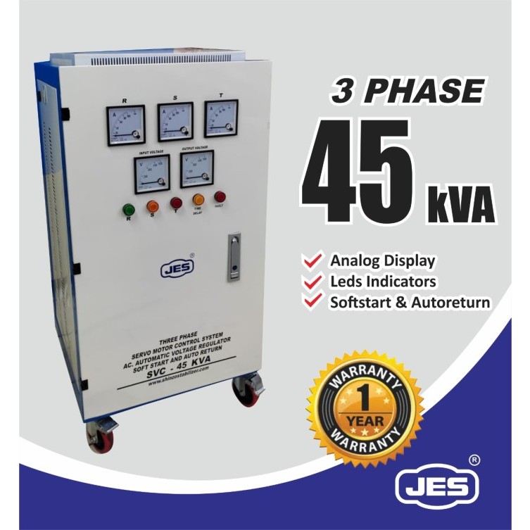 Jual Stabilizer JES Type : SVC - 3 Phase 45 KVA | Shopee Indonesia