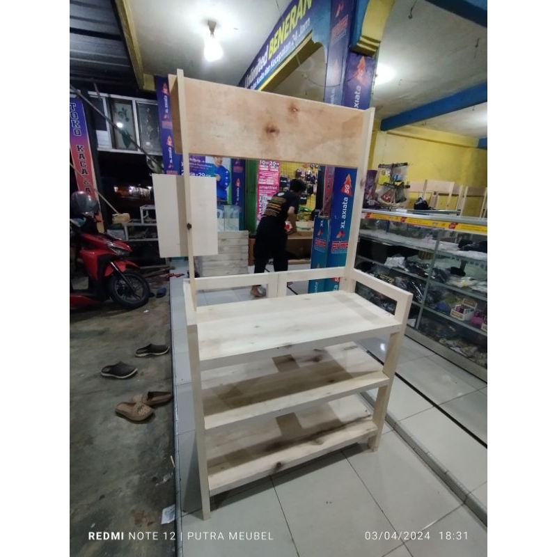 Jual Meja Booth Portable / Meja Dagang Lipat 3 Susun / Meja Belajar ...