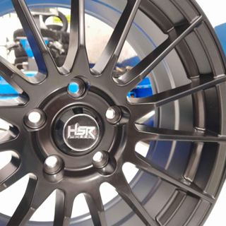 Jual Velg mobil racing hsr ring 17 untuk hrv, grandis, murano, creta pelak hsr maudus r17 pcd ...