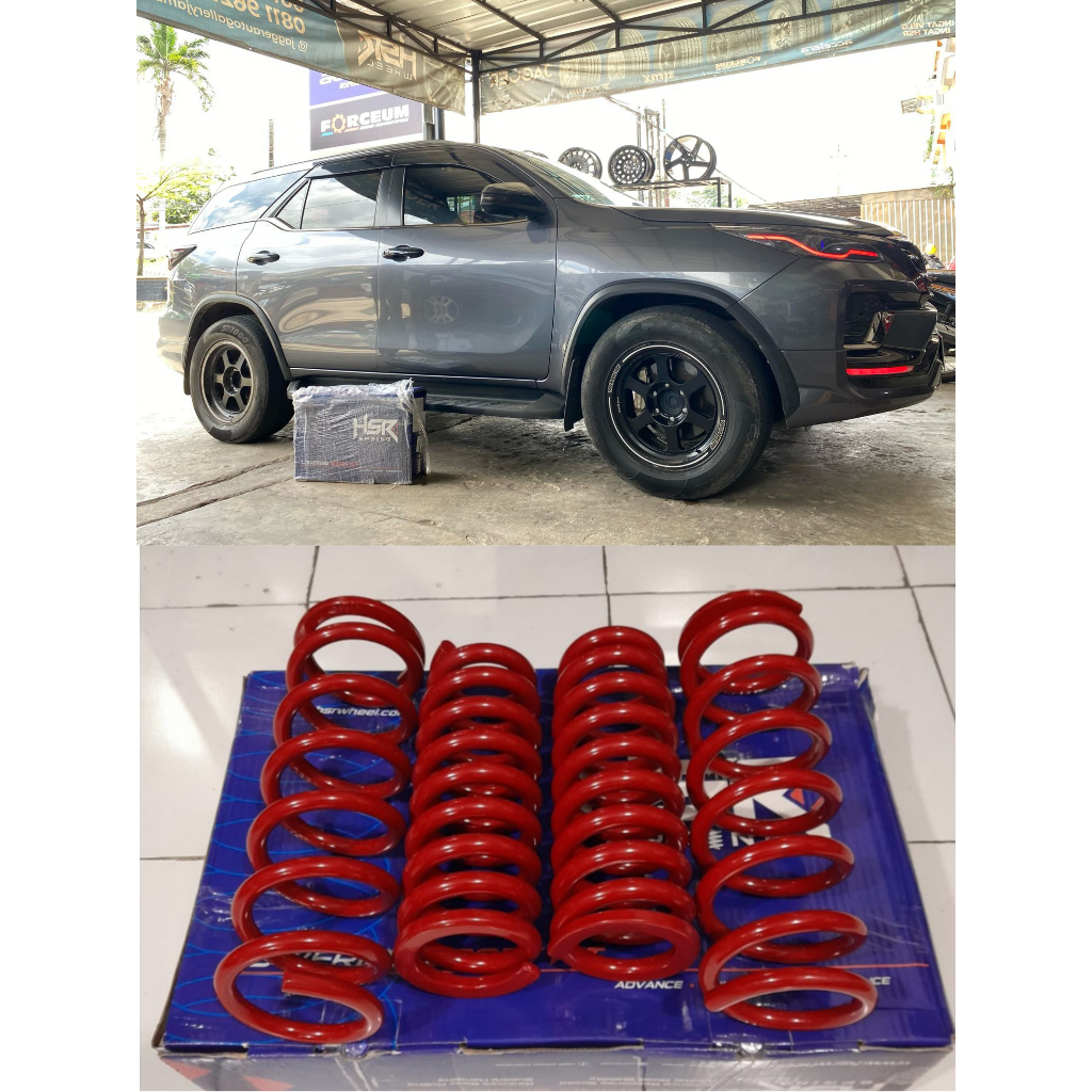 Jual LOWERING KIT SPORT FORTUNER / PER CEPER MOBIL TOYOTA FORTUNER ...