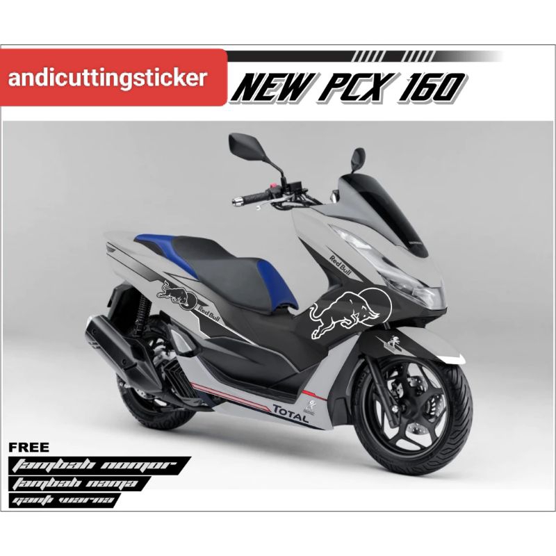 Jual sticker decal fullbody Honda PCX new 160/variasi fullbody Honda ...