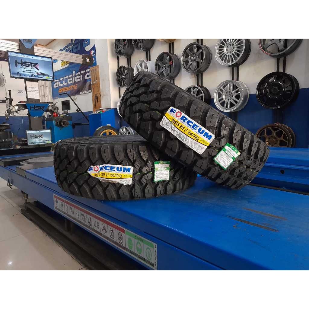 Jual Ban Lapangan Ring 15 Ukuran 235 75 Forceum MT Mobil Hilux Rush ...
