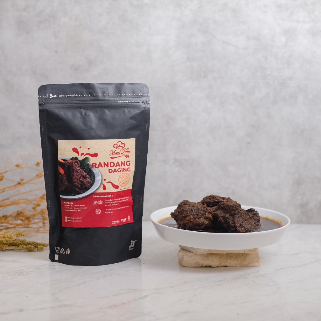 Jual RENDANG DAGING FROZEN | Mami Nita Kitchen | Shopee Indonesia