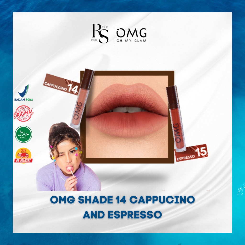 Jual Paket Ombre OMG Edisi Coffe Shade 14 Cappucino Dan Espresso ...