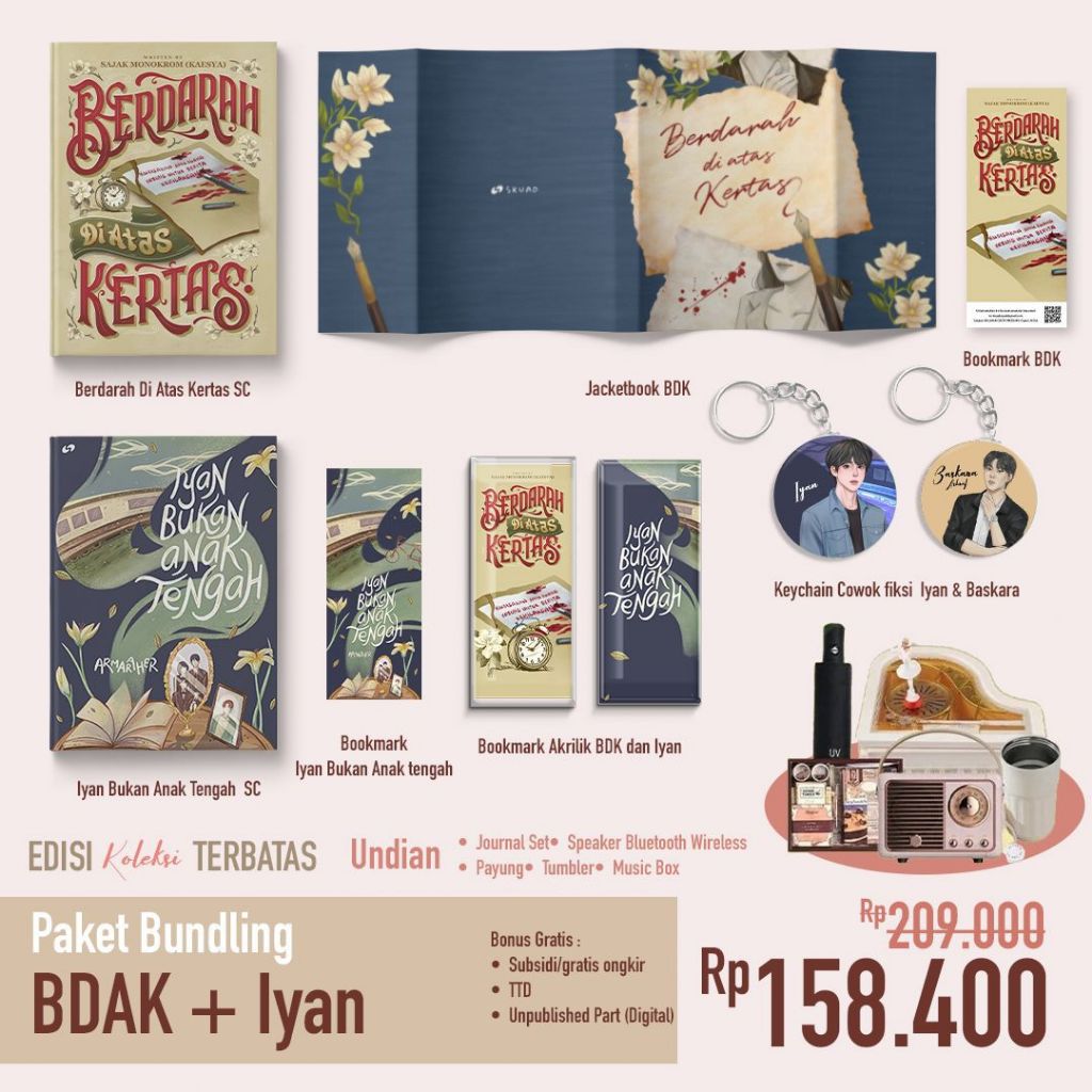 Jual Paket Bundling Buku Berdarah di Atas Kertas - Akad x Skuad ...